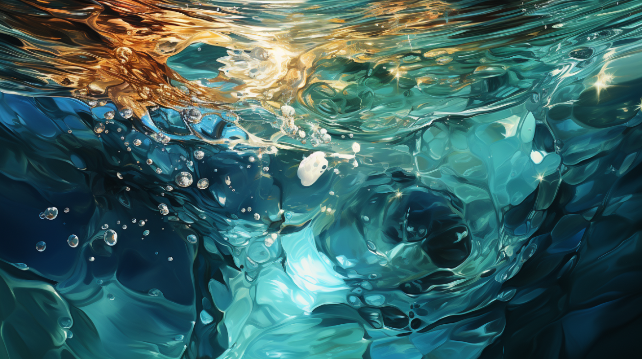 Poems Emerging from the sparkling Realms of Water - Poem to Parchment